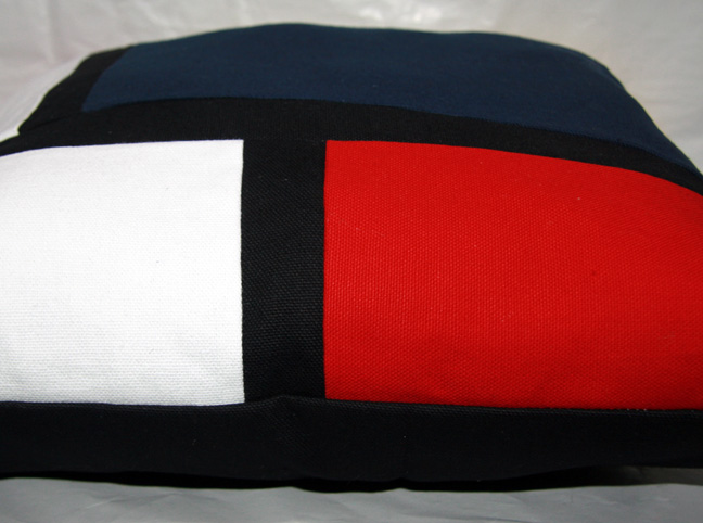 Color Block Pillow Mod Retro Decor on Luulla
